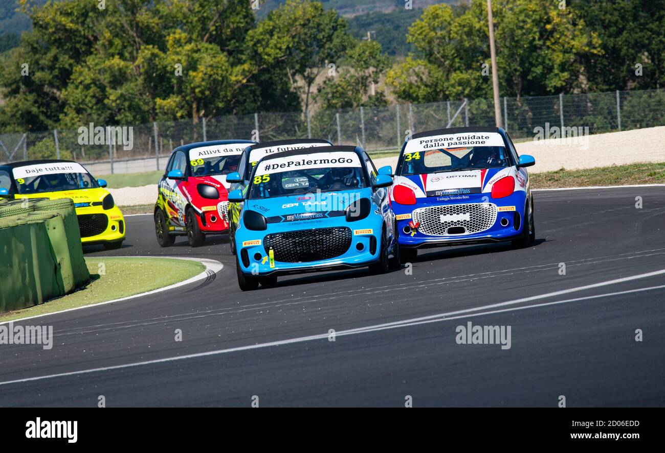 Vallelunga circuit, Rome, Italy, 13 september 2020. Mercedes Smart ...