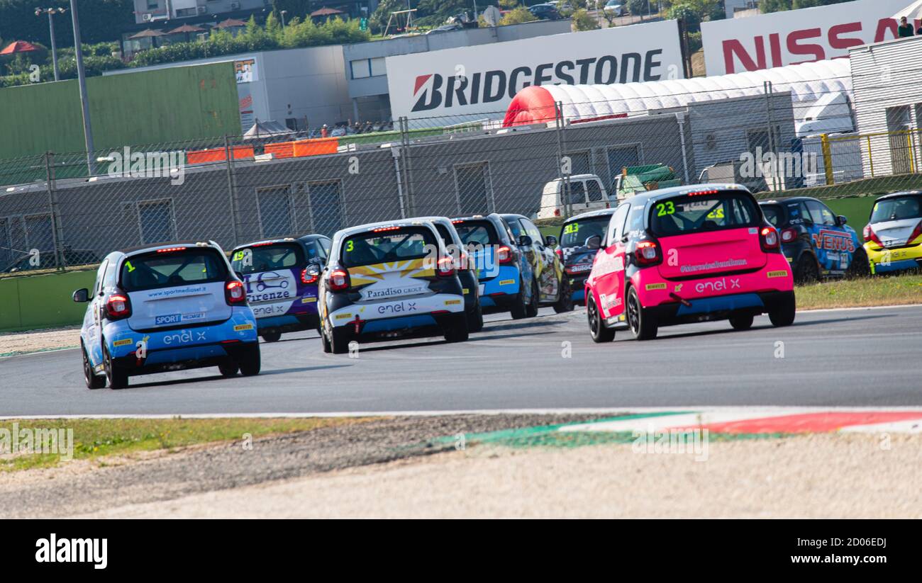 Vallelunga circuit, Rome, Italy, 13 september 2020. Mercedes Smart ...