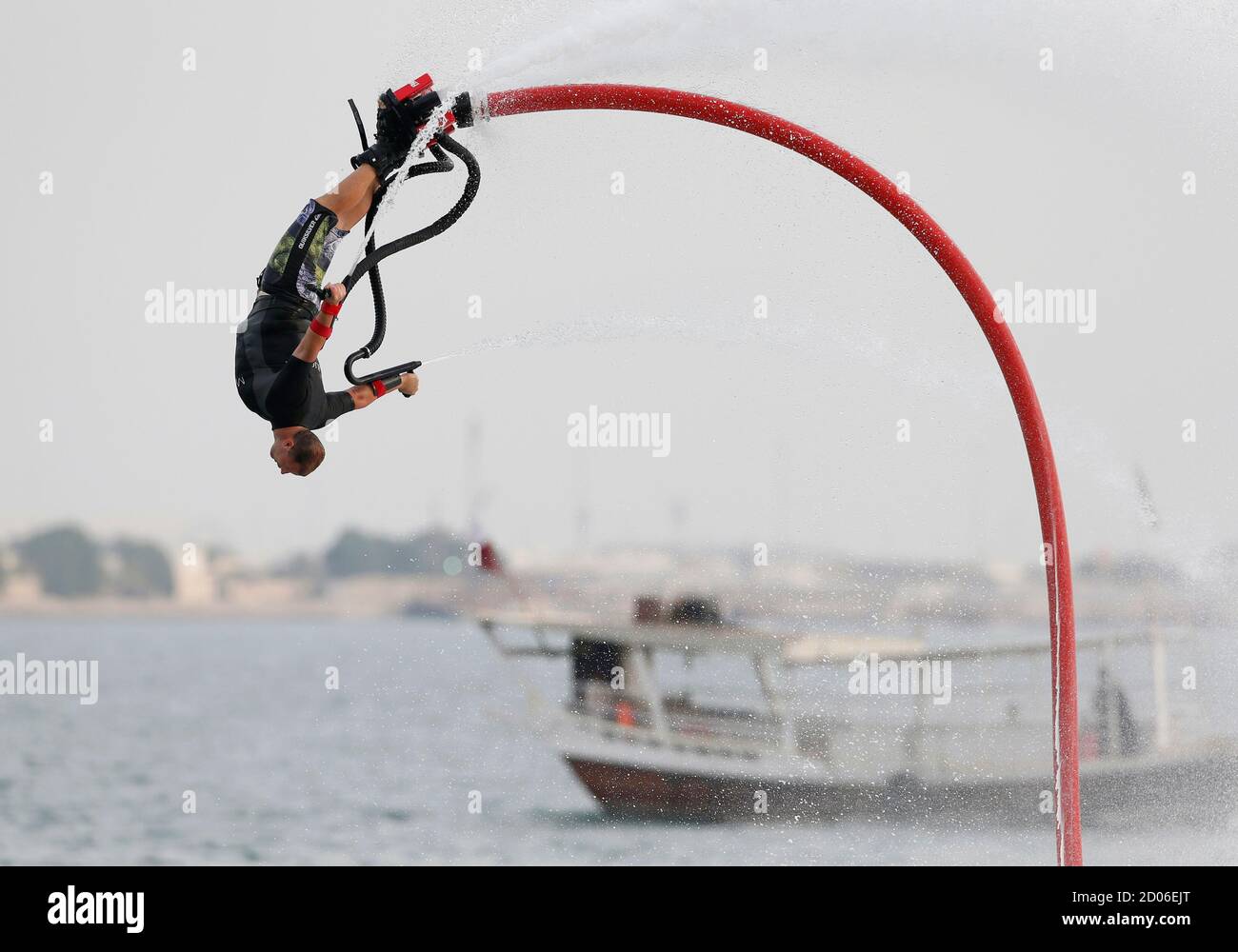 Qatar woman water hi-res stock photography and images - Alamy