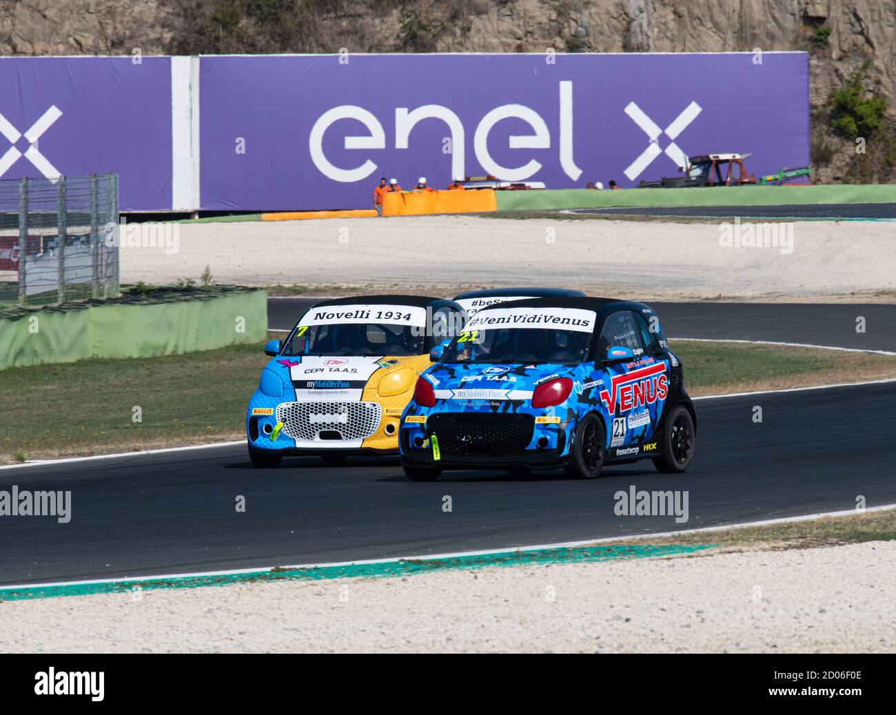 Vallelunga circuit, Rome, Italy, 13 september 2020. Mercedes Smart ...