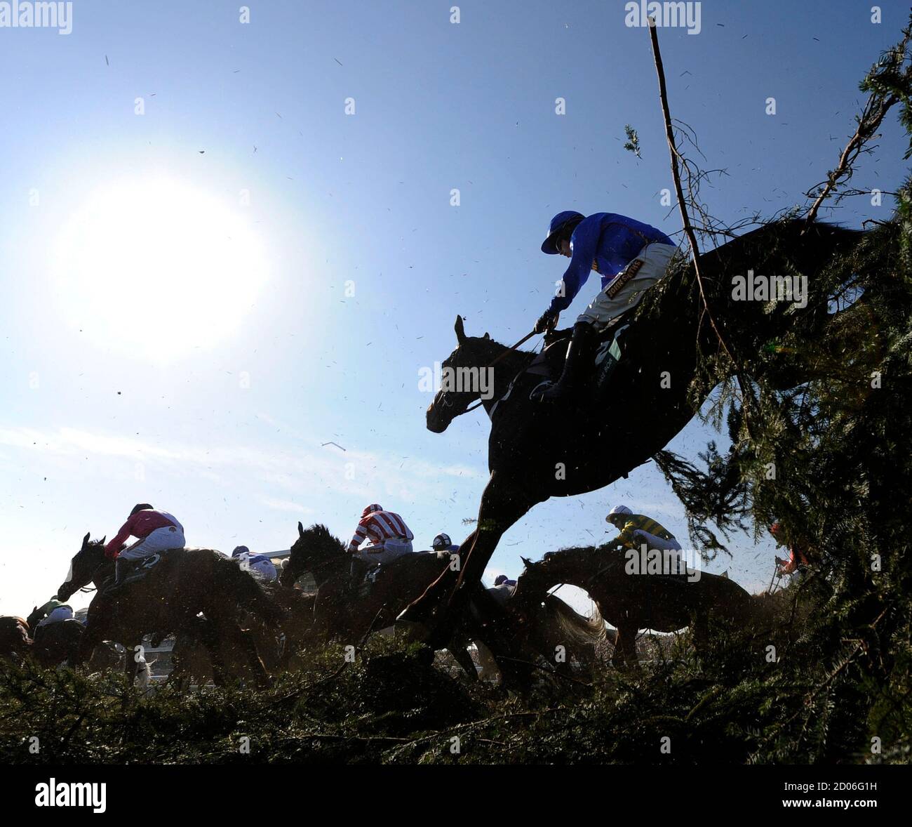 Aintree grand national jump hi-res stock photography and images - Alamy