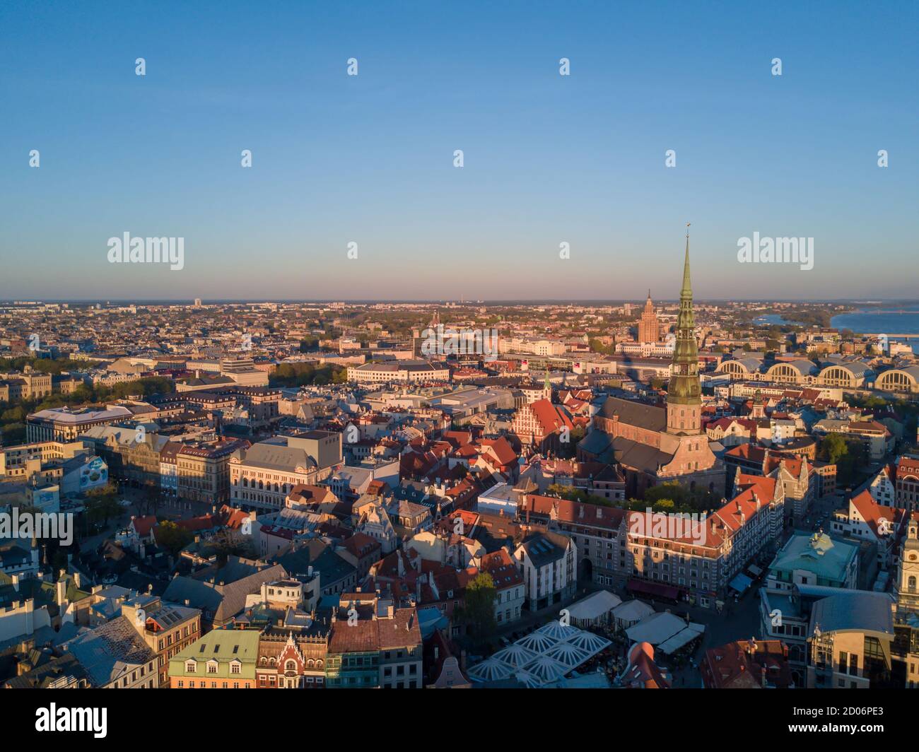 Cityscape of Riga under the sunlight in Latvia - perfect for wallpapers ...