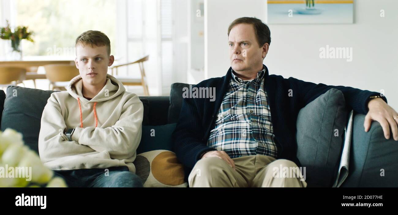USA. Rainn Wilson and Anson Boon in a scene from the ©Screen Media ...