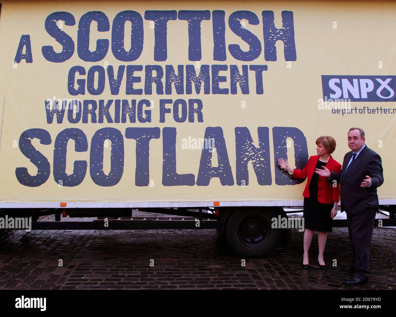 Scottish national party poster campaign hi-res stock photography and ...