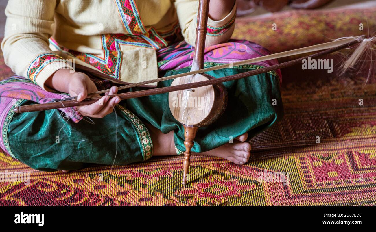 Traditional thai string instrument hi-res stock photography and images ...