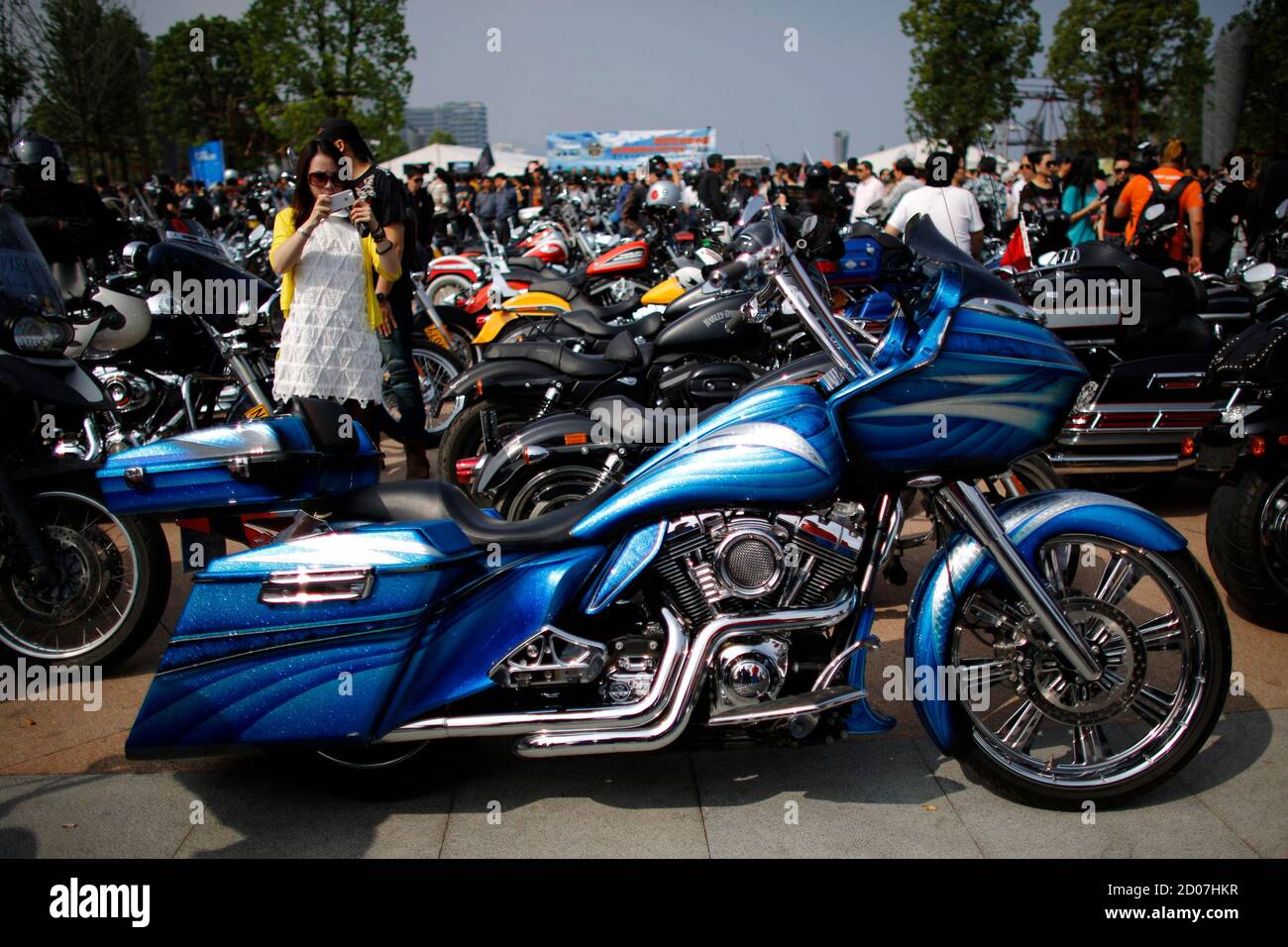 Harley davidson motorcycle china hi-res stock photography and images ...