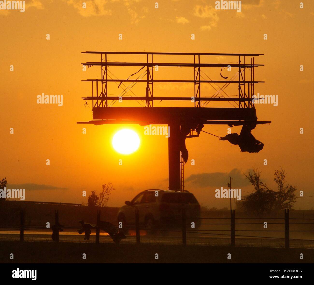 Destroyed billboard hi-res stock photography and images - Alamy