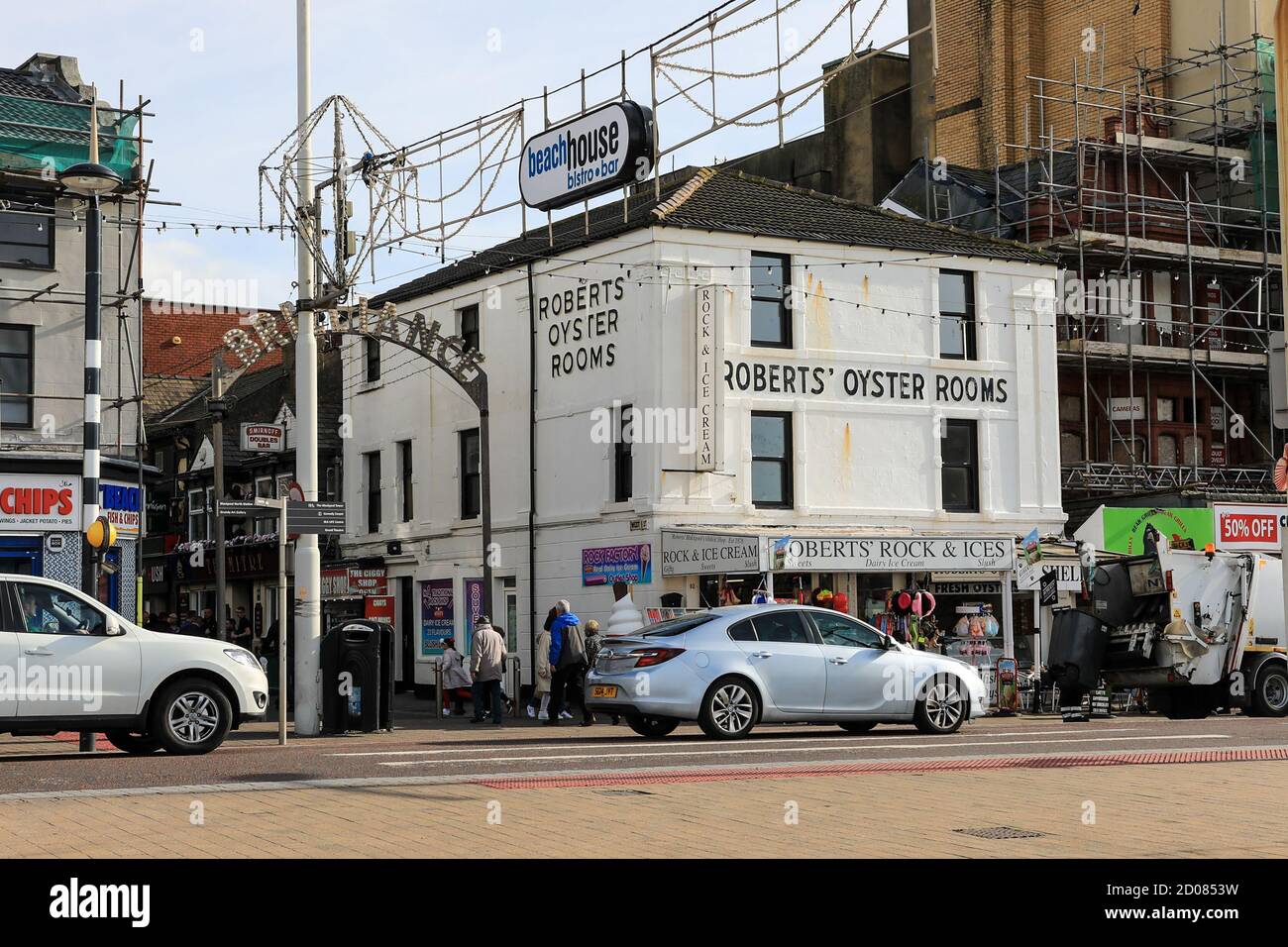 Roberts' Oyster rooms, Blackpool, Lancashire, England, UK Stock Photo ...