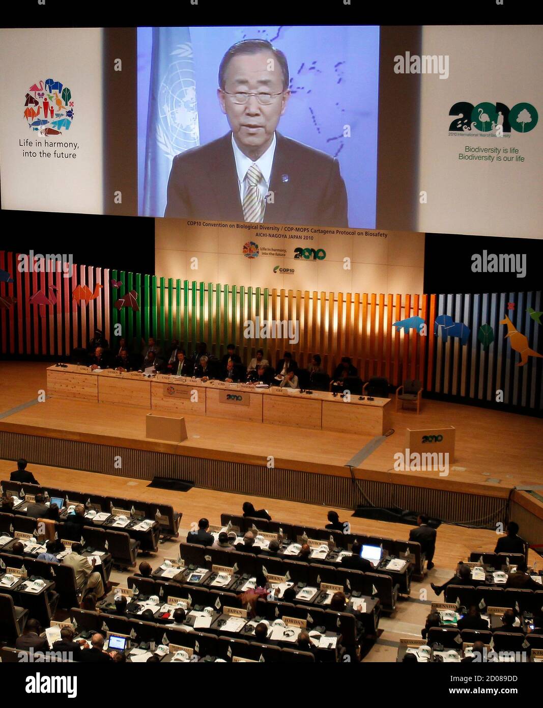 United nations convention on biological diversity hi-res stock ...