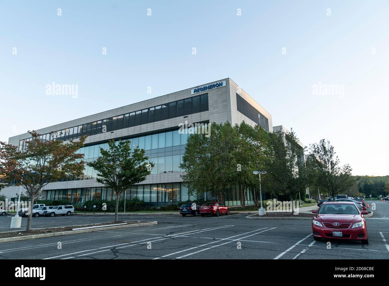 Tarrytown, NY - October 2, 2020: View of Corporate and Research ...