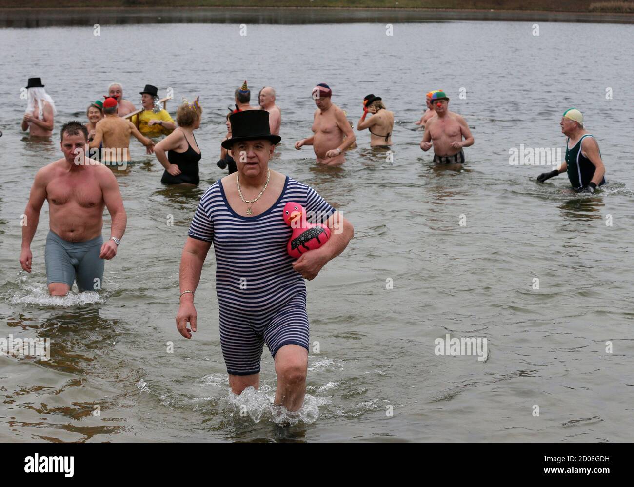 Berlin seals swimmers hi-res stock photography and images - Alamy