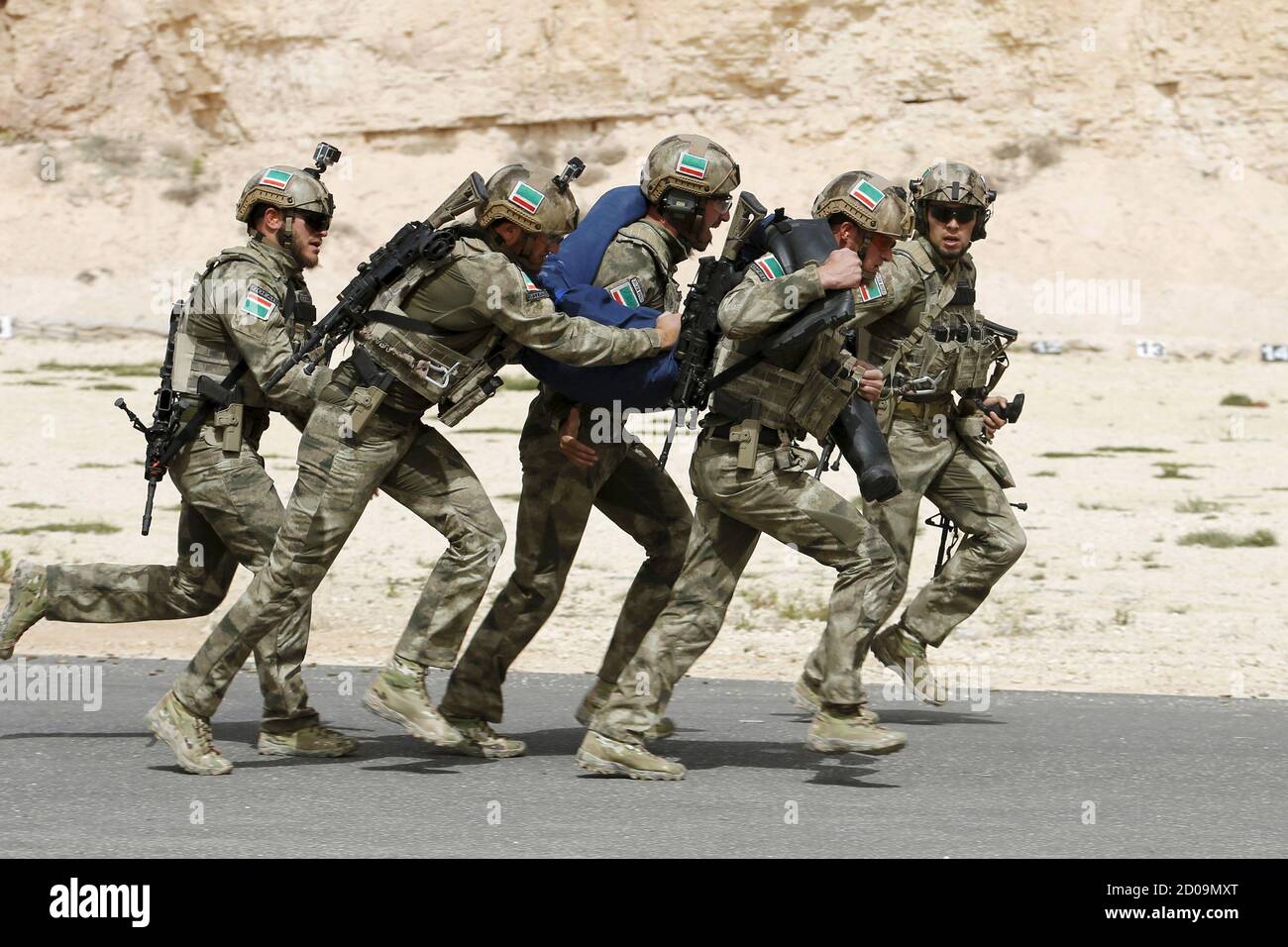 Chechen Soldiers High Resolution Stock Photography and Images - Alamy