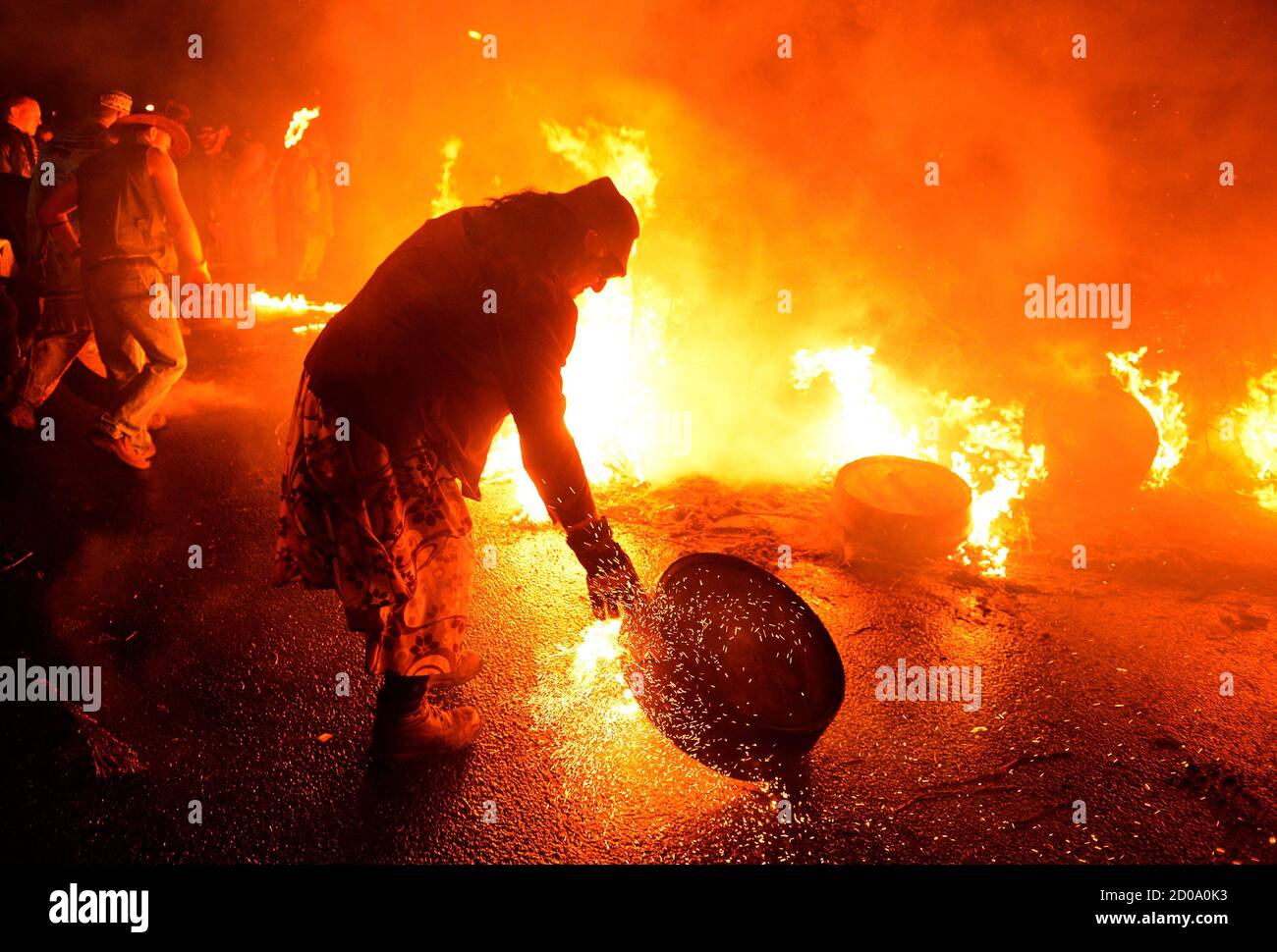 Tar barrels allendale hi-res stock photography and images - Alamy