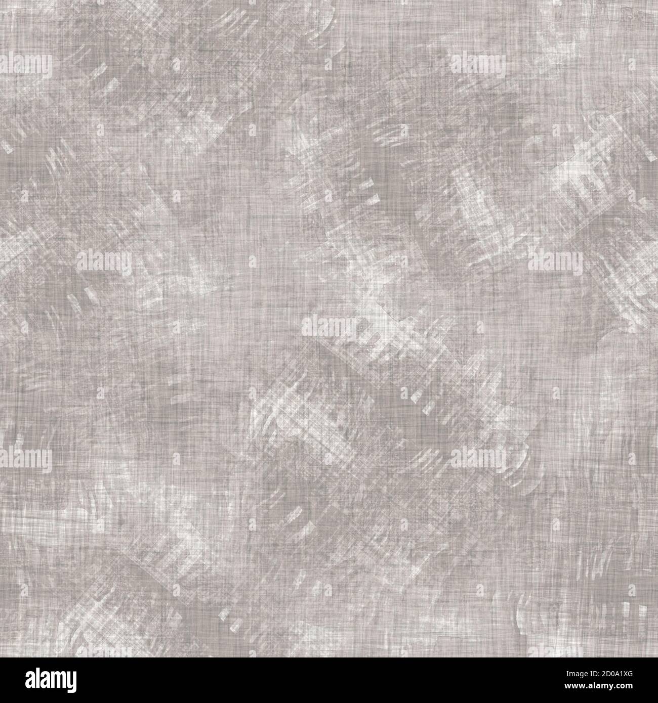 Seamless mottled gray french woven linen texture background. Old ecru ...