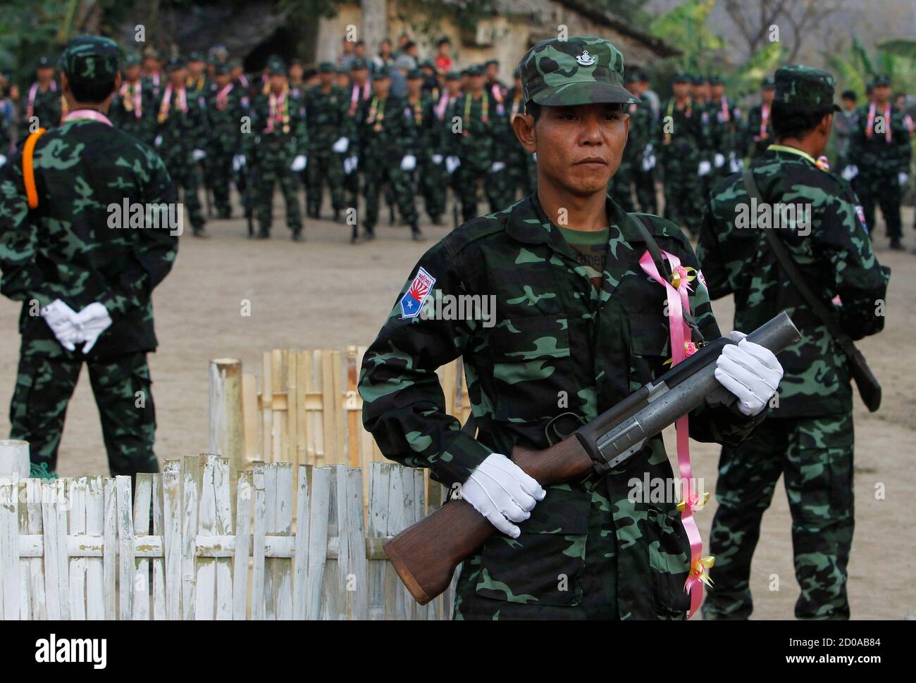 Myanmar military knu army hi-res stock photography and images - Alamy