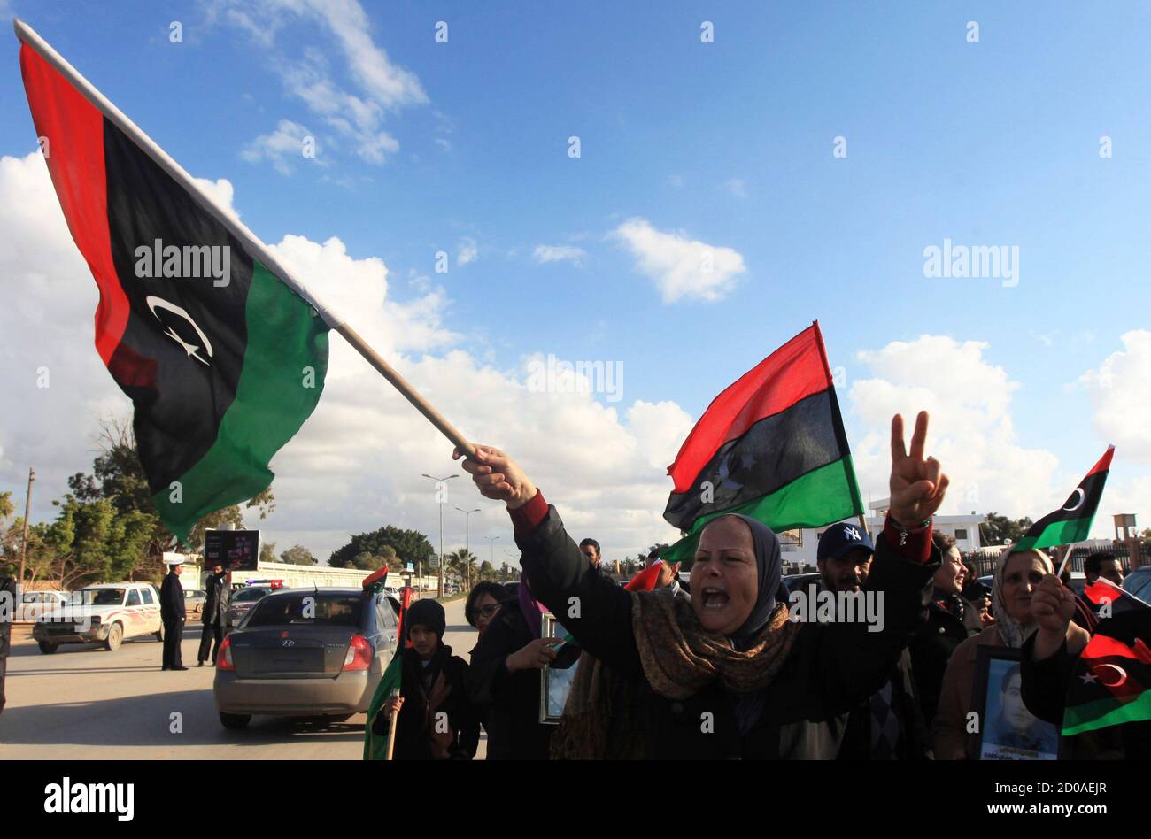 Celebratory flags hi-res stock photography and images - Alamy