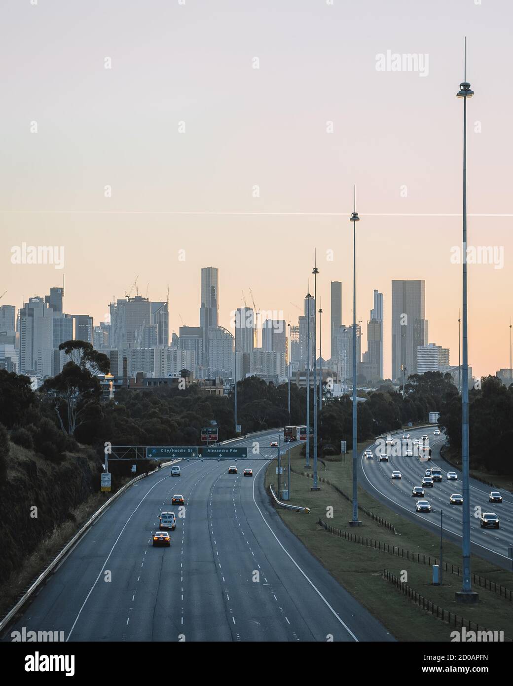 Melbourne streetlights hi-res stock photography and images - Alamy
