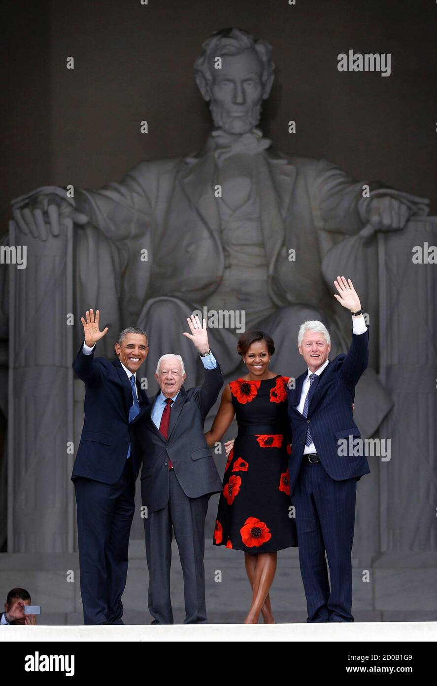 Bill clinton wave hi-res stock photography and images - Alamy
