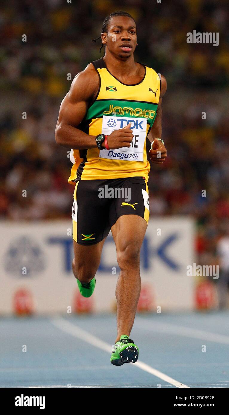 Yohan blake daegu hi-res stock photography and images - Alamy