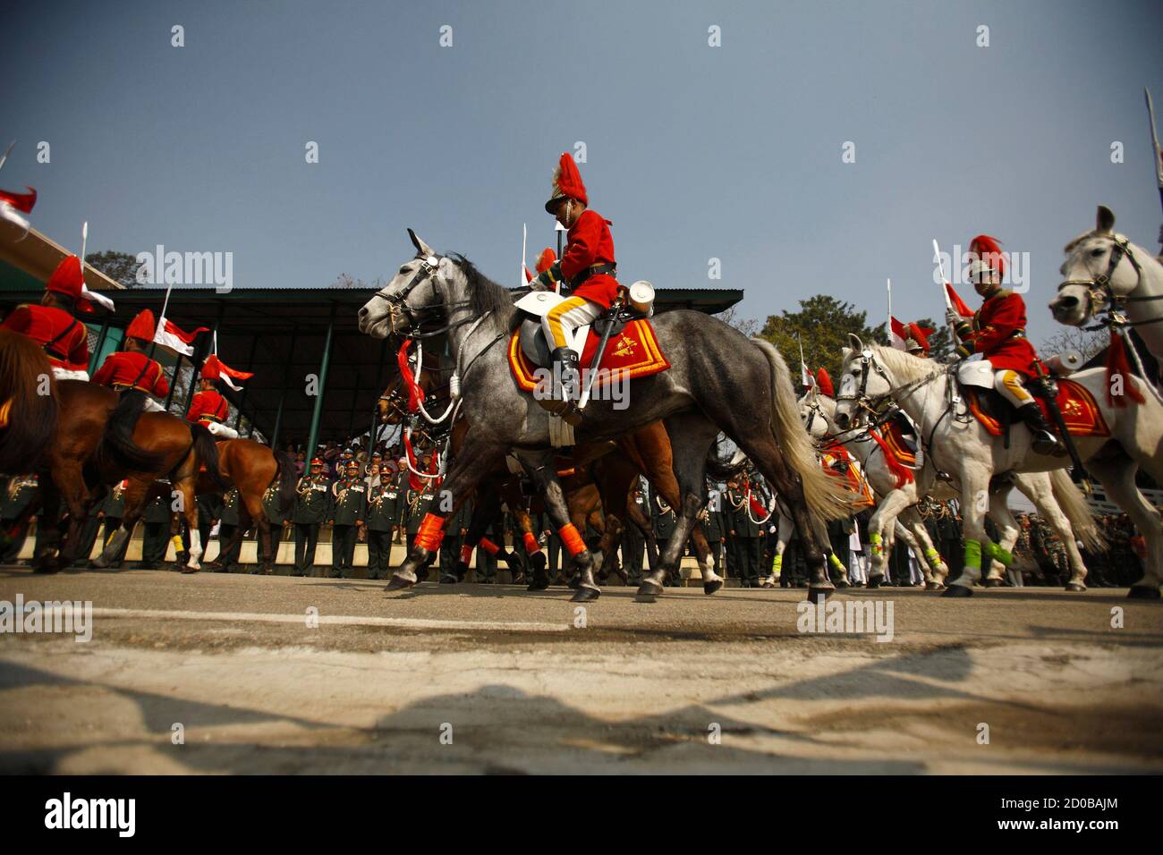 Nepal army parade hi-res stock photography and images - Alamy