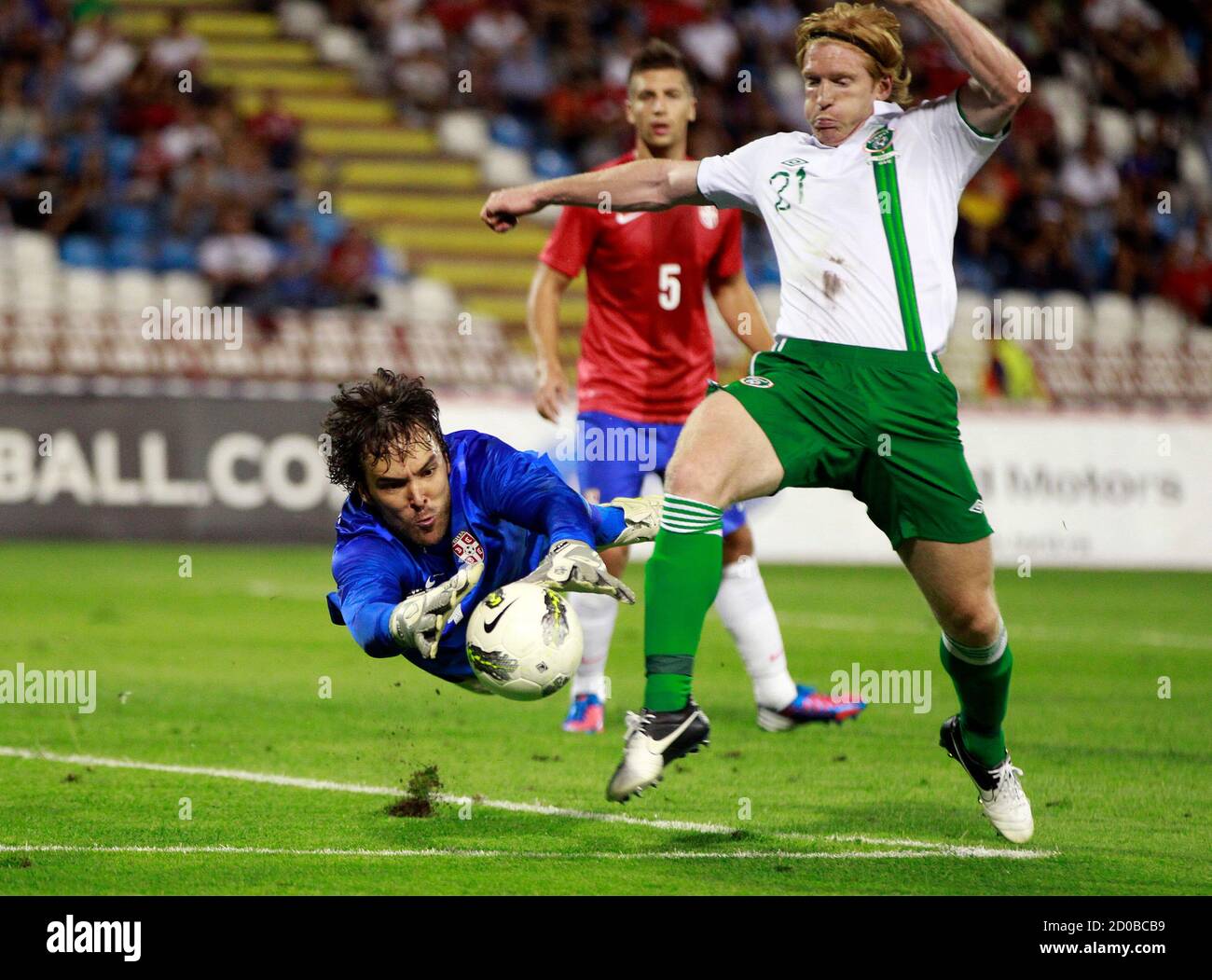 Serbia goalkeeper vladimir stojkovic hi-res stock photography and ...