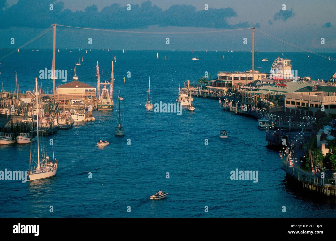 Seabrook and Kemah, Texas waterfront historic scenes Stock Photo - Alamy