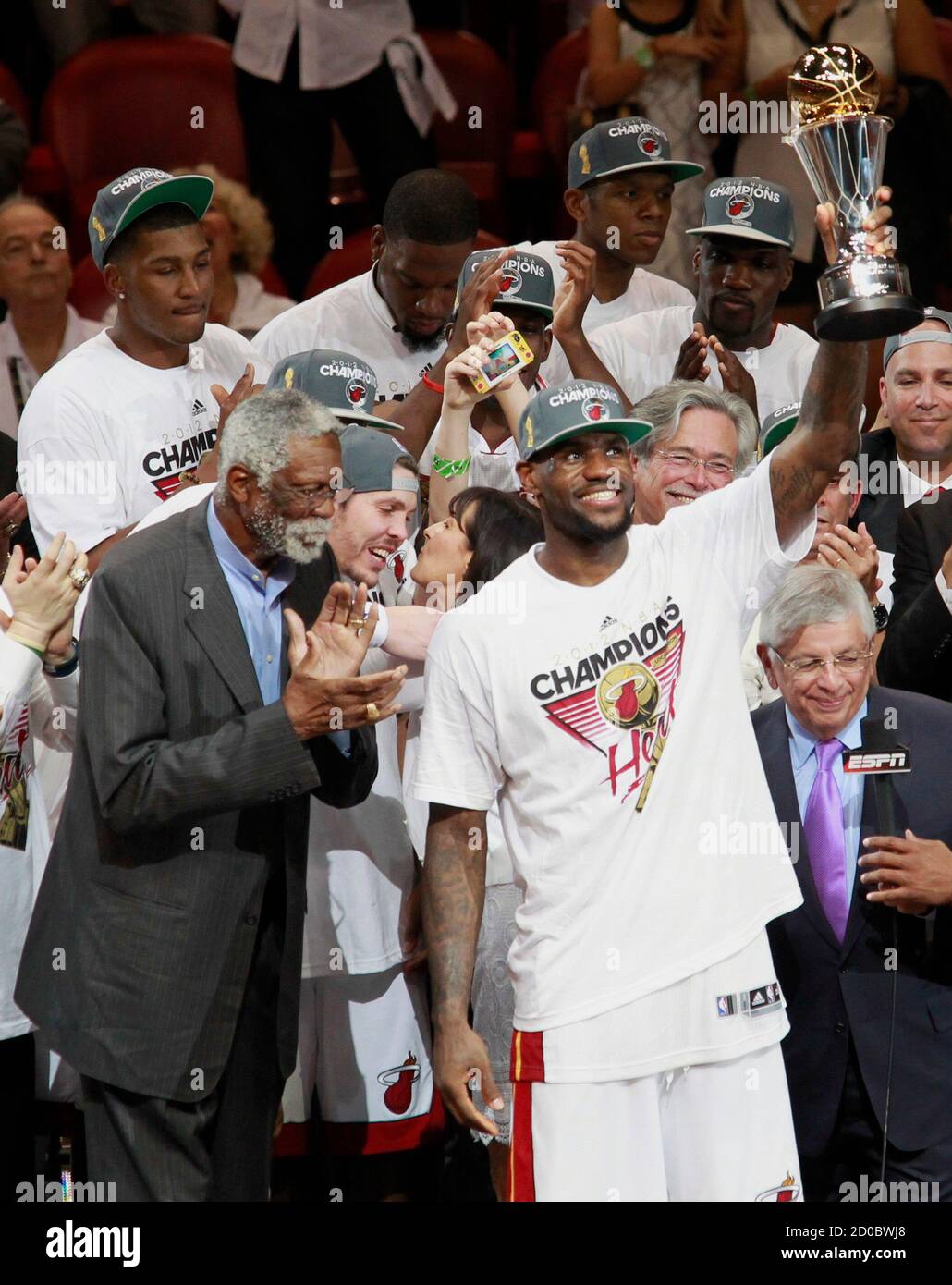 Nba Mvp Trophy Bill Russell High Resolution Stock Photography and ...