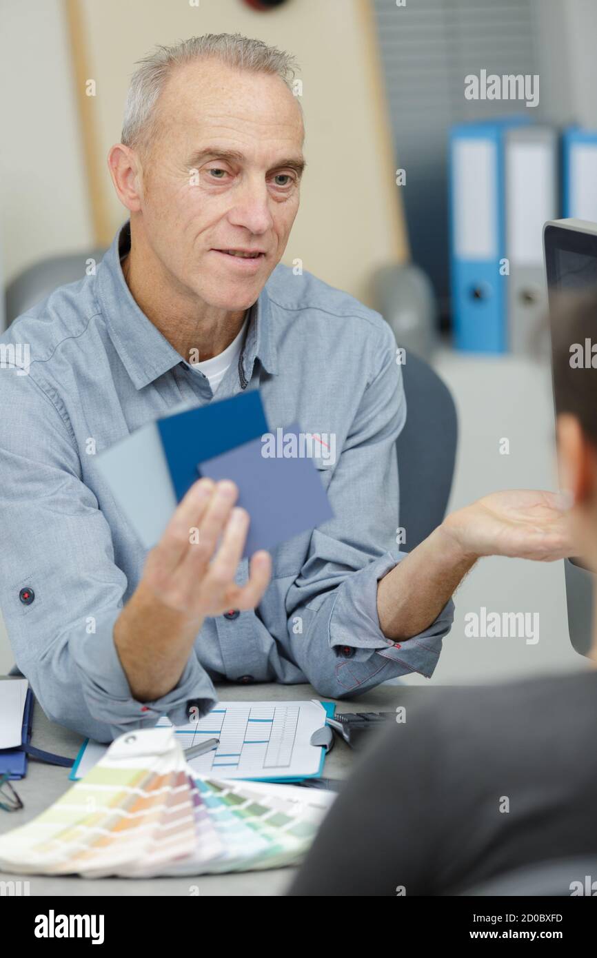 Paint colour charts hi-res stock photography and images - Alamy