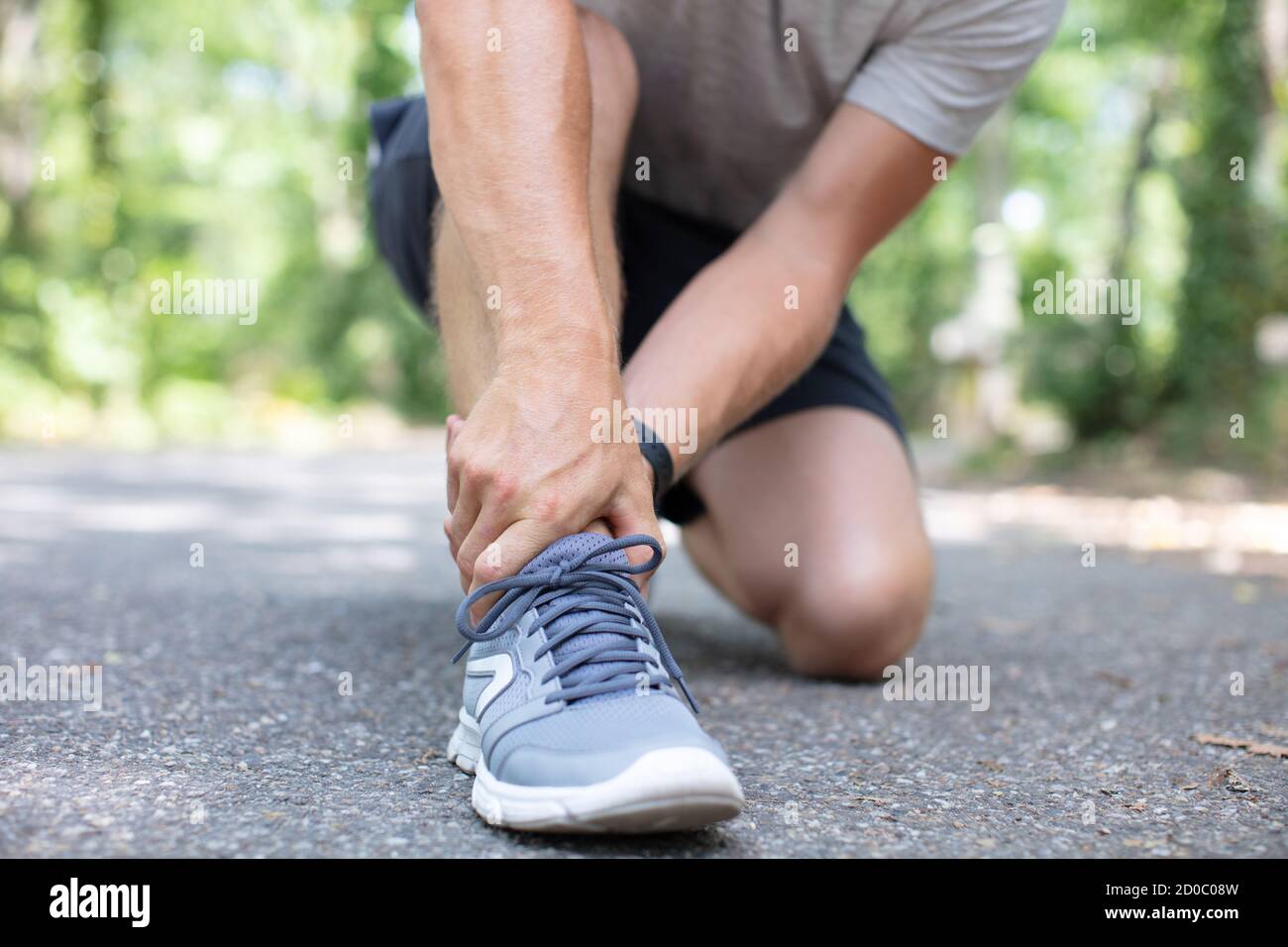 Ankle pain feet running hi-res stock photography and images - Alamy