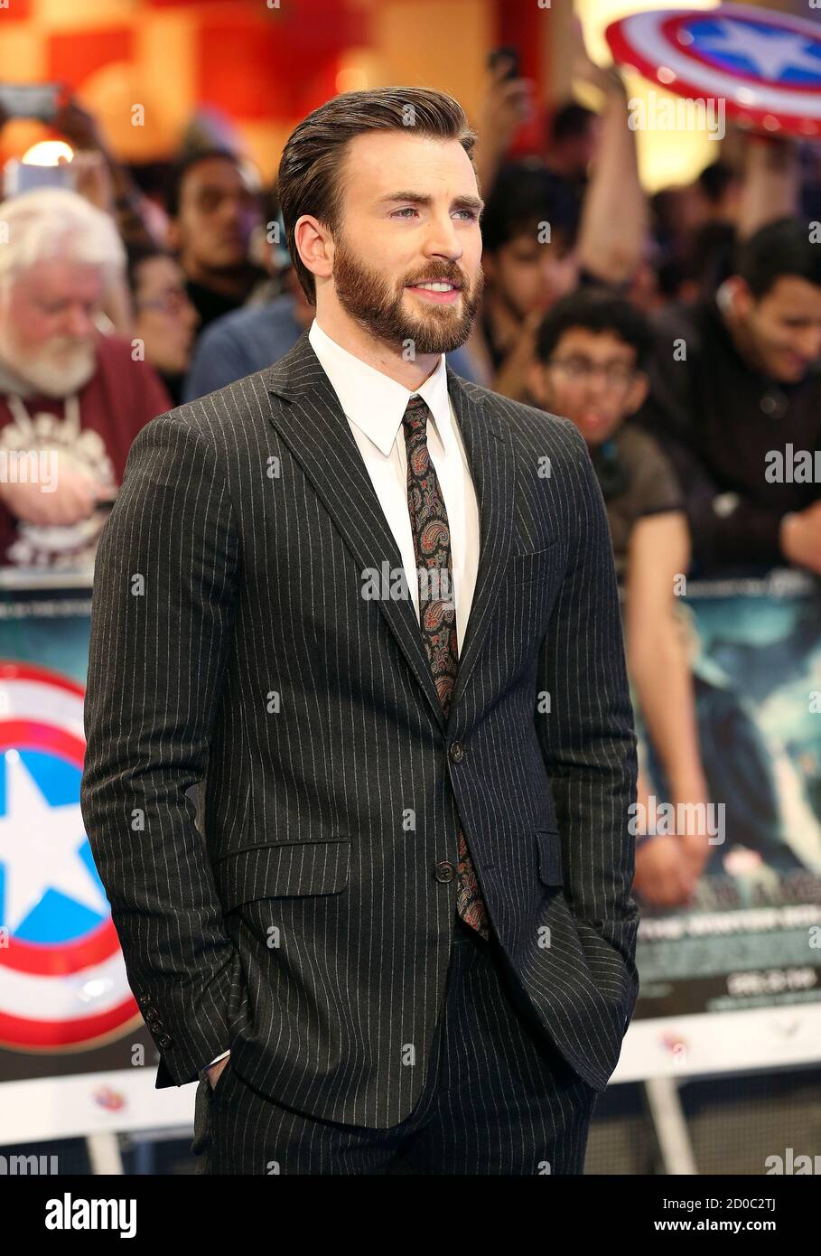 Chris winter soldier captain america hi-res stock photography and ...