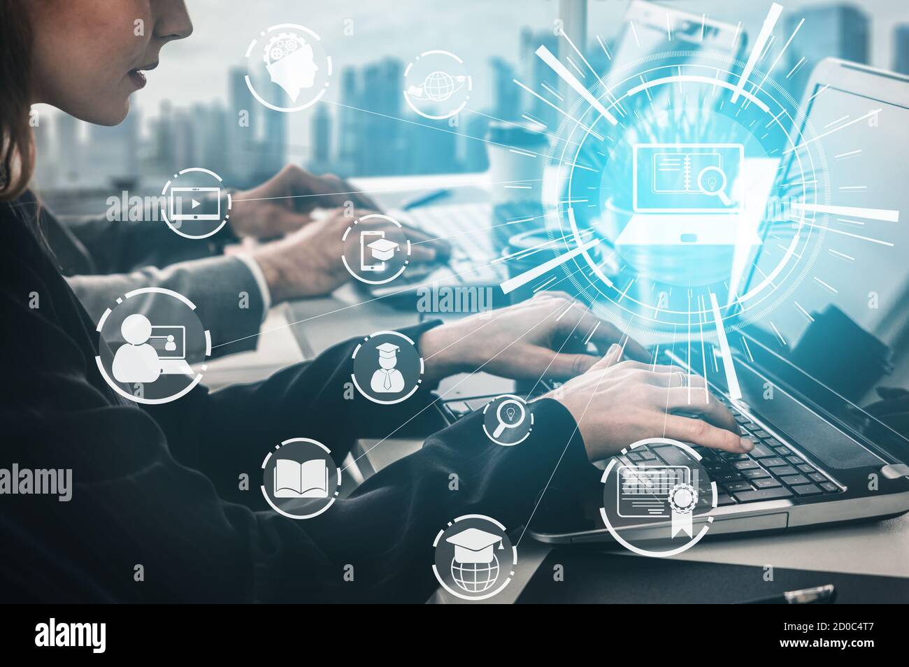 Digitally digital interface hi-res stock photography and images - Alamy