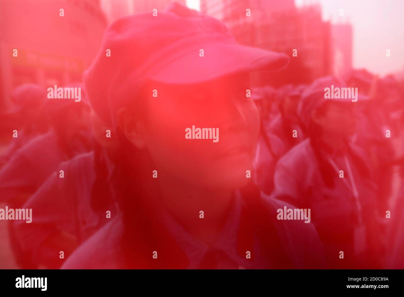 See through china flag hi-res stock photography and images - Alamy