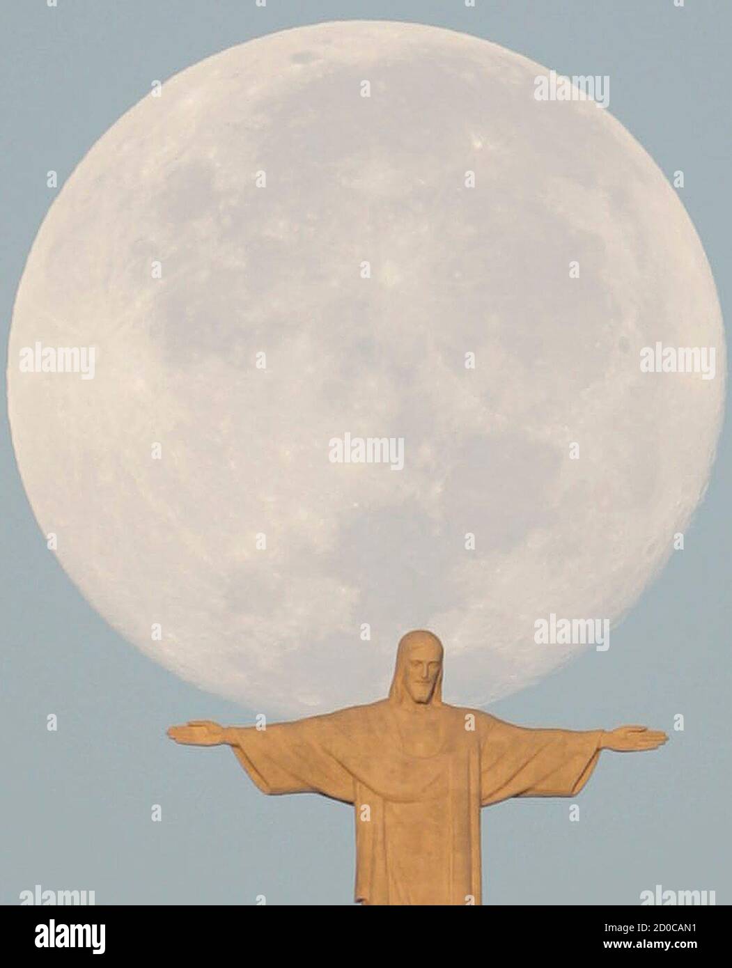 Christ The Redeemer Moon
