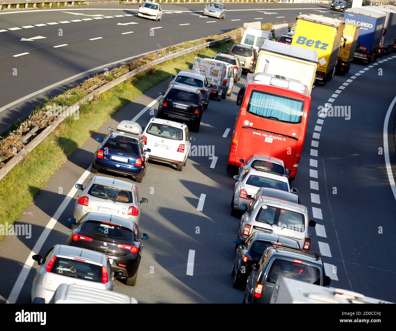 Transit traffic on highway a12 hi-res stock photography and images - Alamy