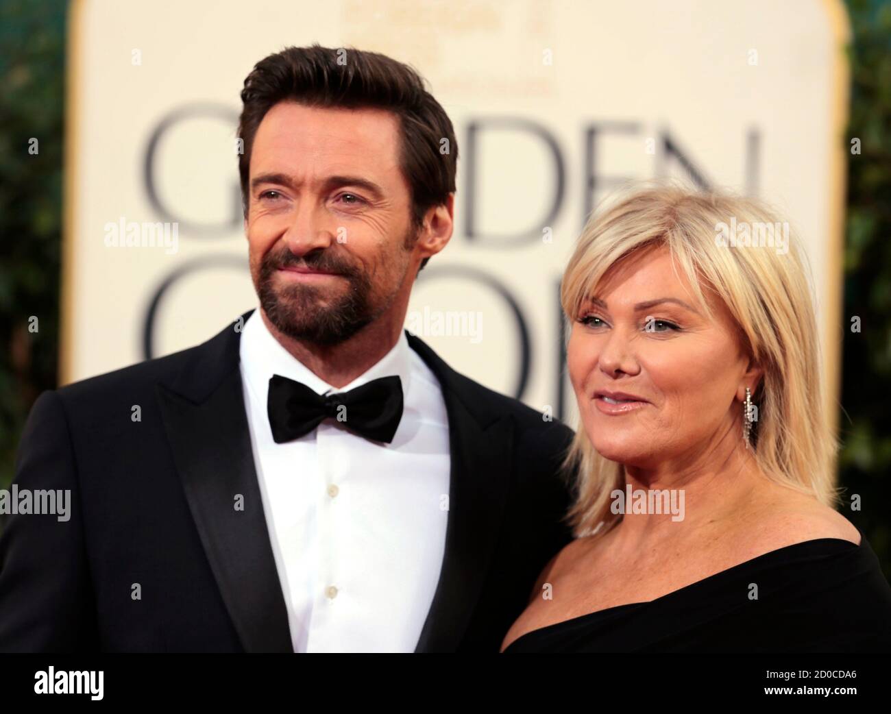 Hugh jackman wife 2013 hi-res stock photography and images - Alamy