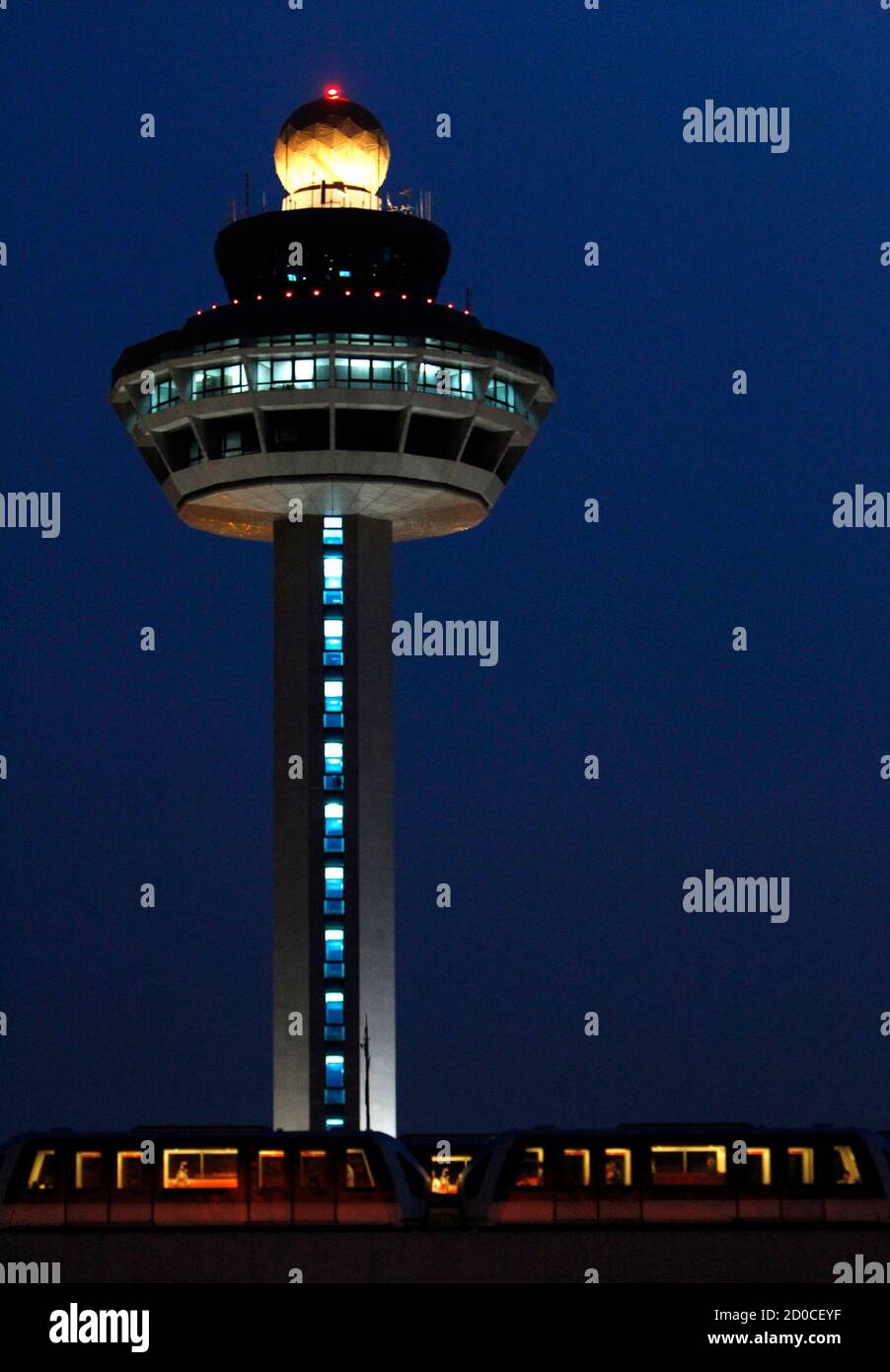 Changi control tower hi-res stock photography and images - Alamy