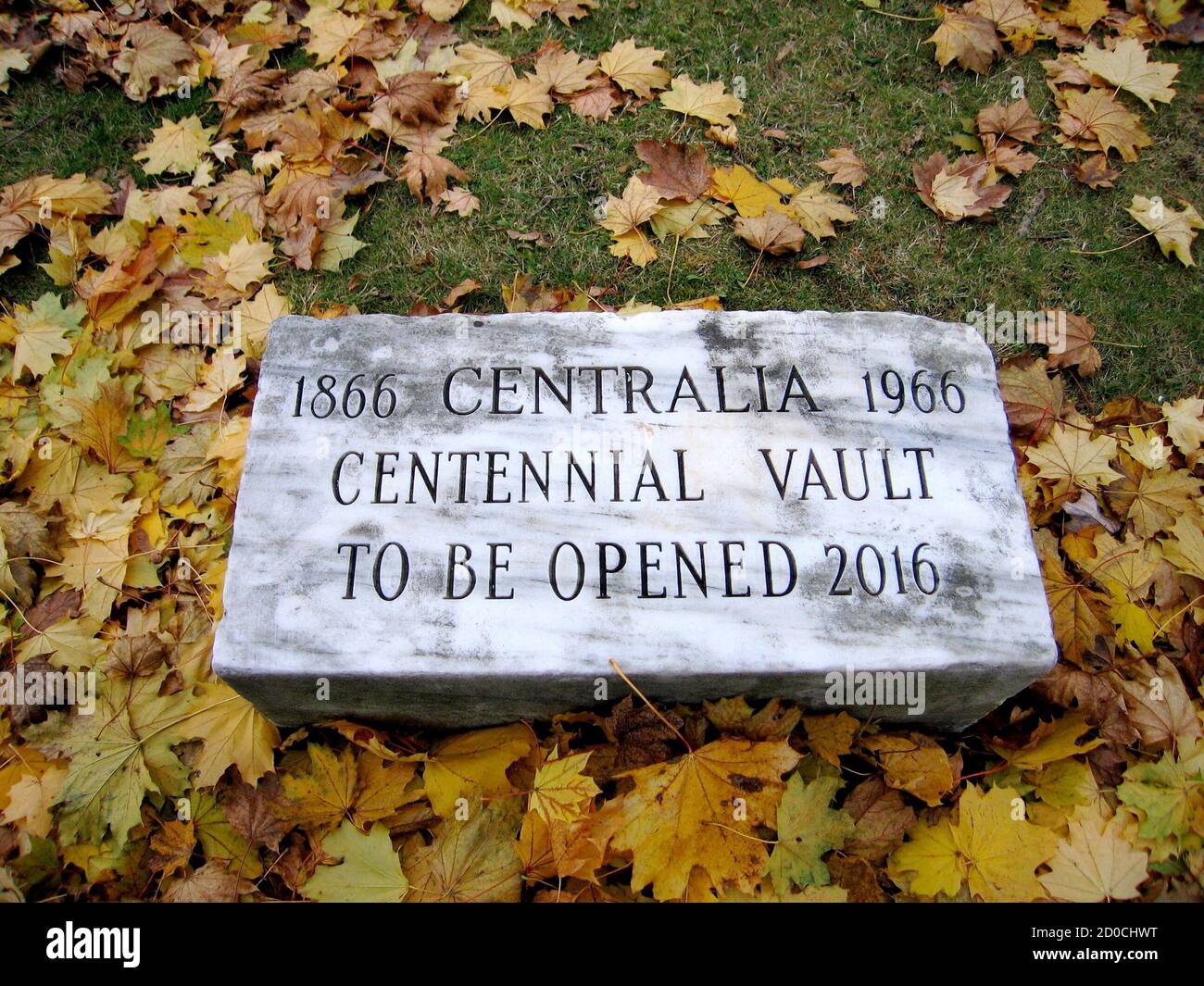 Time capsule marker hi-res stock photography and images - Alamy
