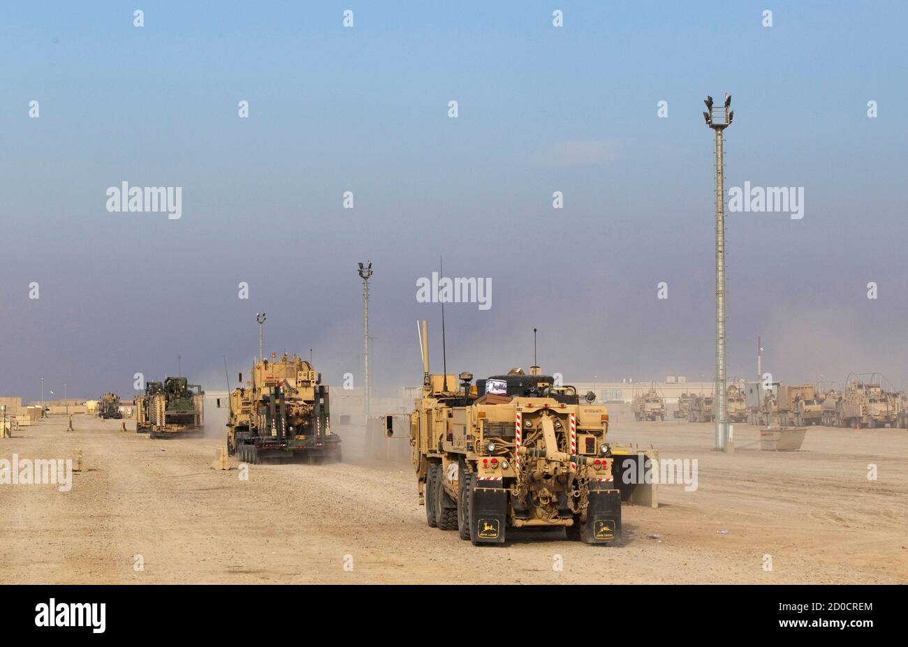 Convoy waiting area hi-res stock photography and images - Alamy