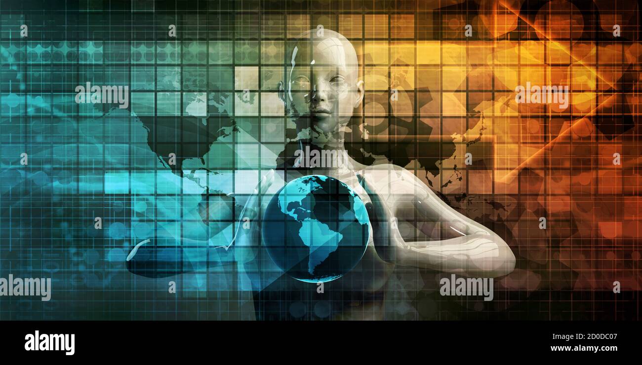 Business Intelligence with Data Abstract Technology Background Stock ...