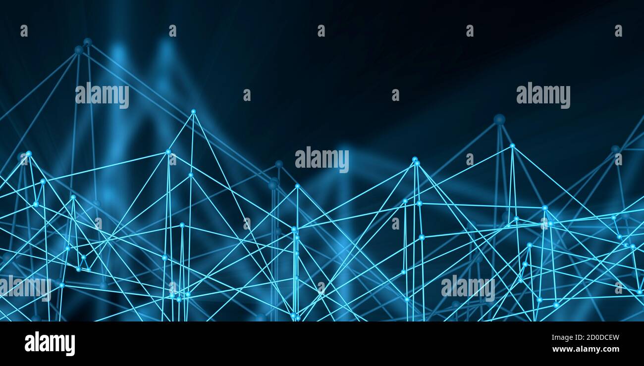 Information Technology Data Network as a System Stock Photo - Alamy