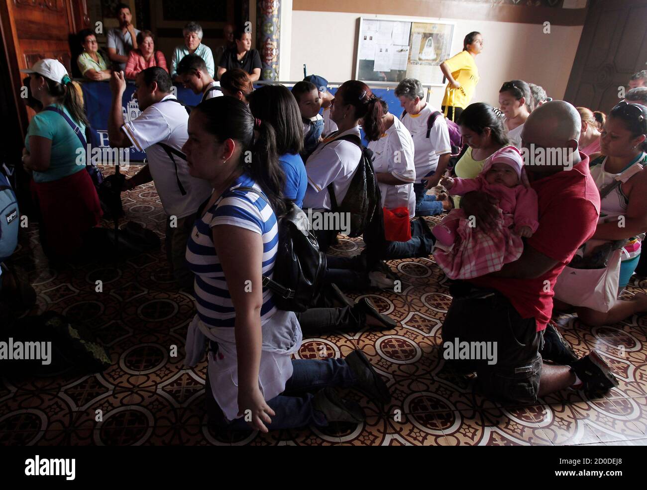 Christian pilgrim crawl hi-res stock photography and images - Alamy