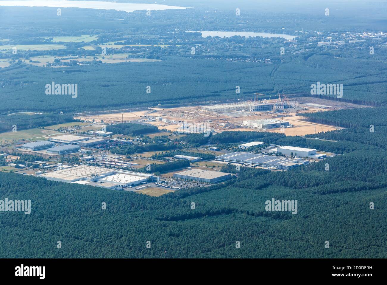Tesla gigafactory berlin brandenburg hi-res stock photography and ...