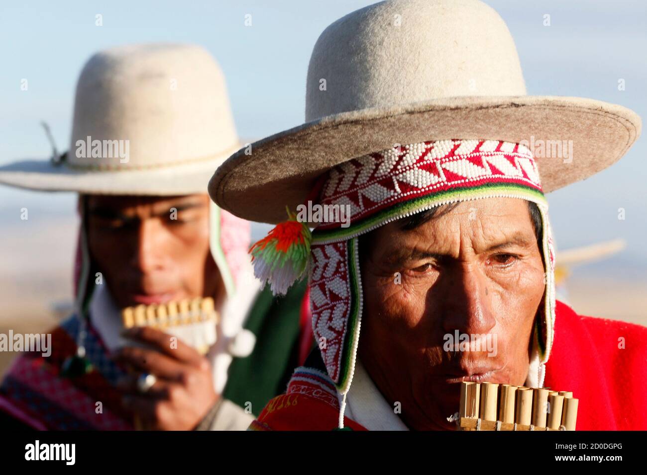 Aymara musicians hi-res stock photography and images - Alamy