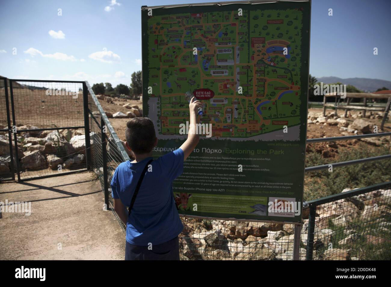 Map of the zoo hi-res stock photography and images - Alamy