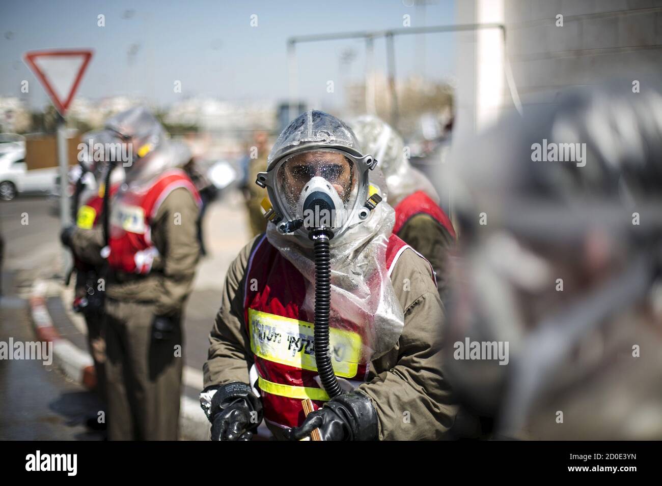 Hazmat suit and field hi-res stock photography and images - Alamy