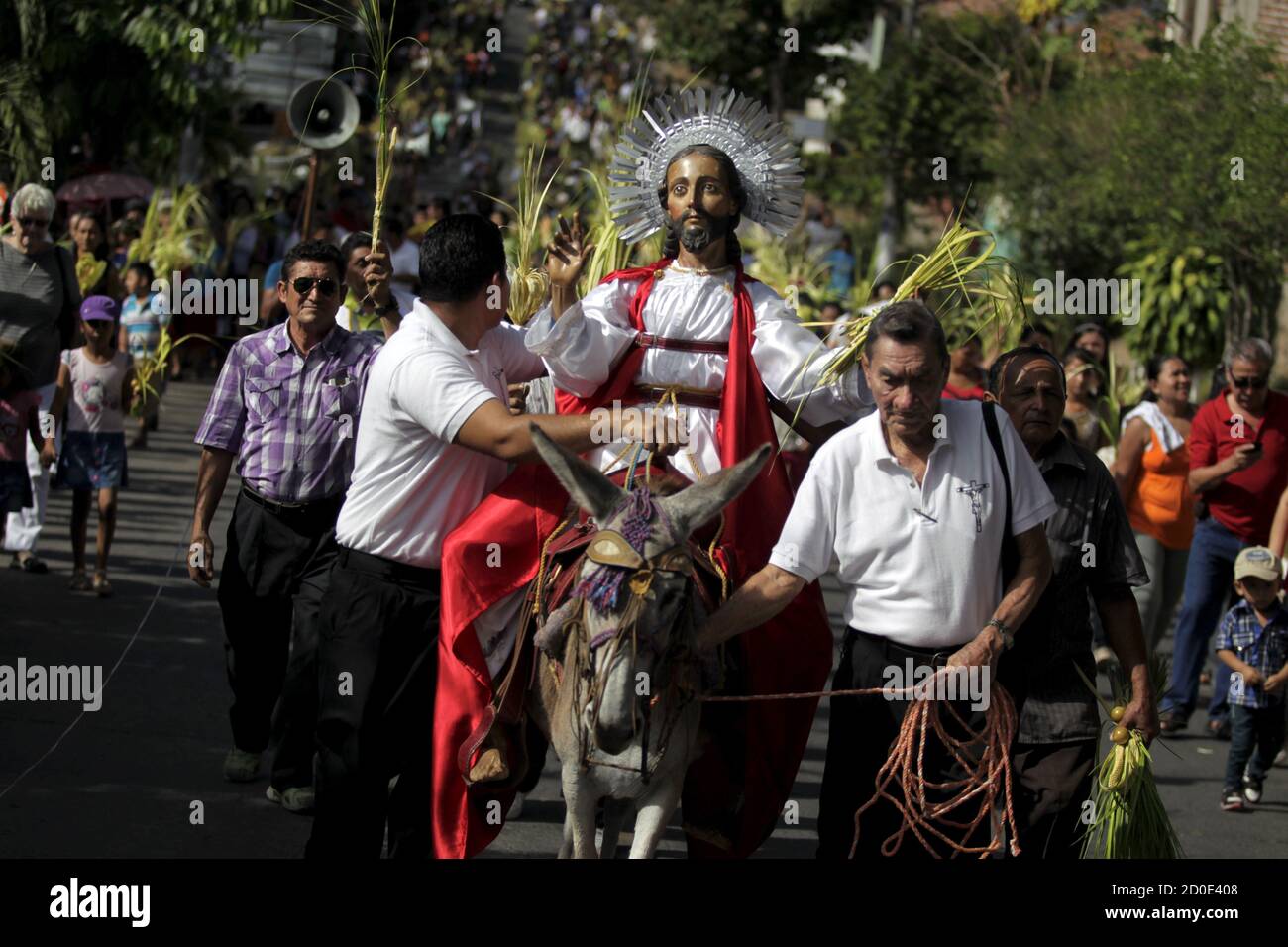 Christs Triumphant Entry Into Jerusalem High Resolution Stock ...