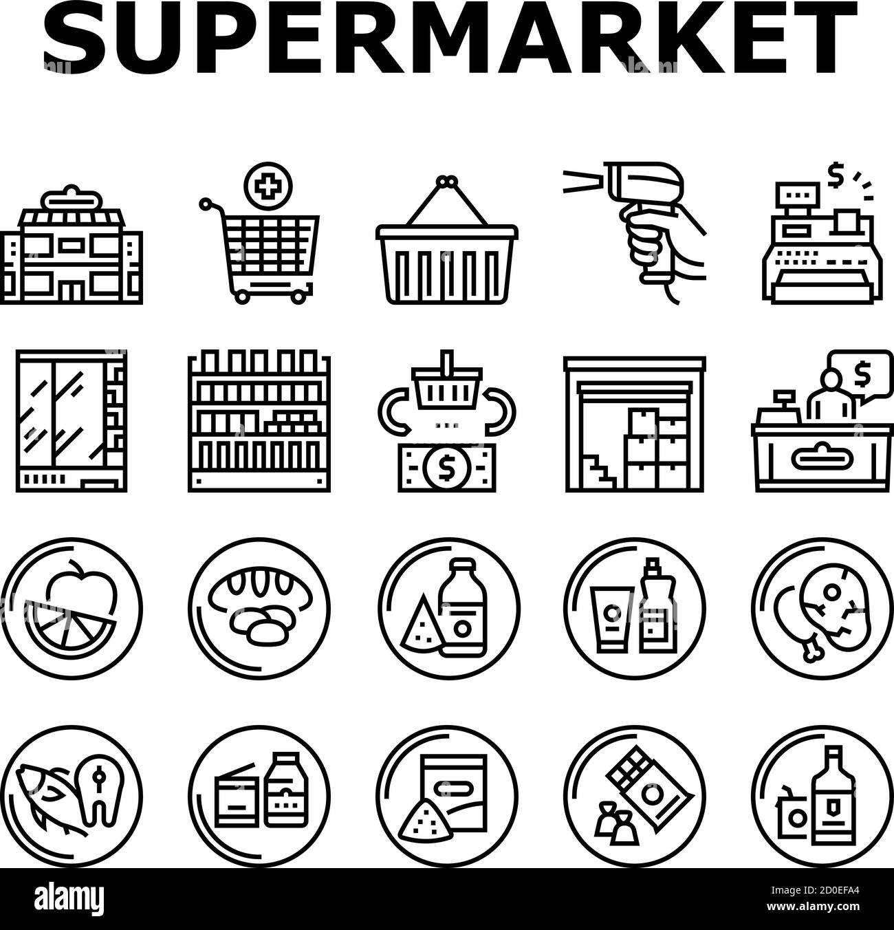 Supermarket snacks Black and White Stock Photos & Images - Alamy