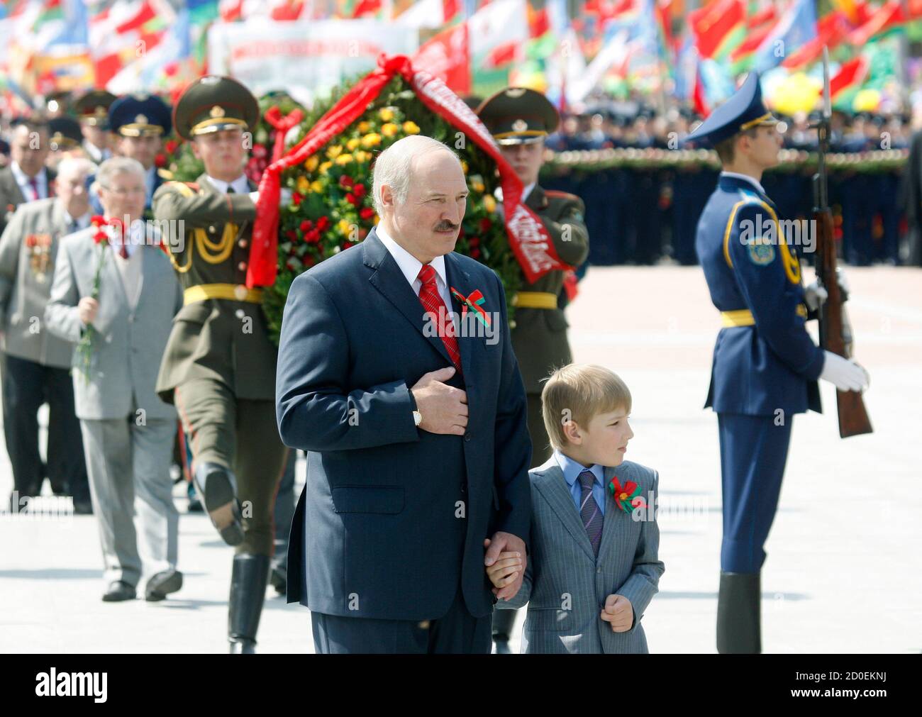 Belarus president alexander lukashenko son hi-res stock photography and images - Alamy