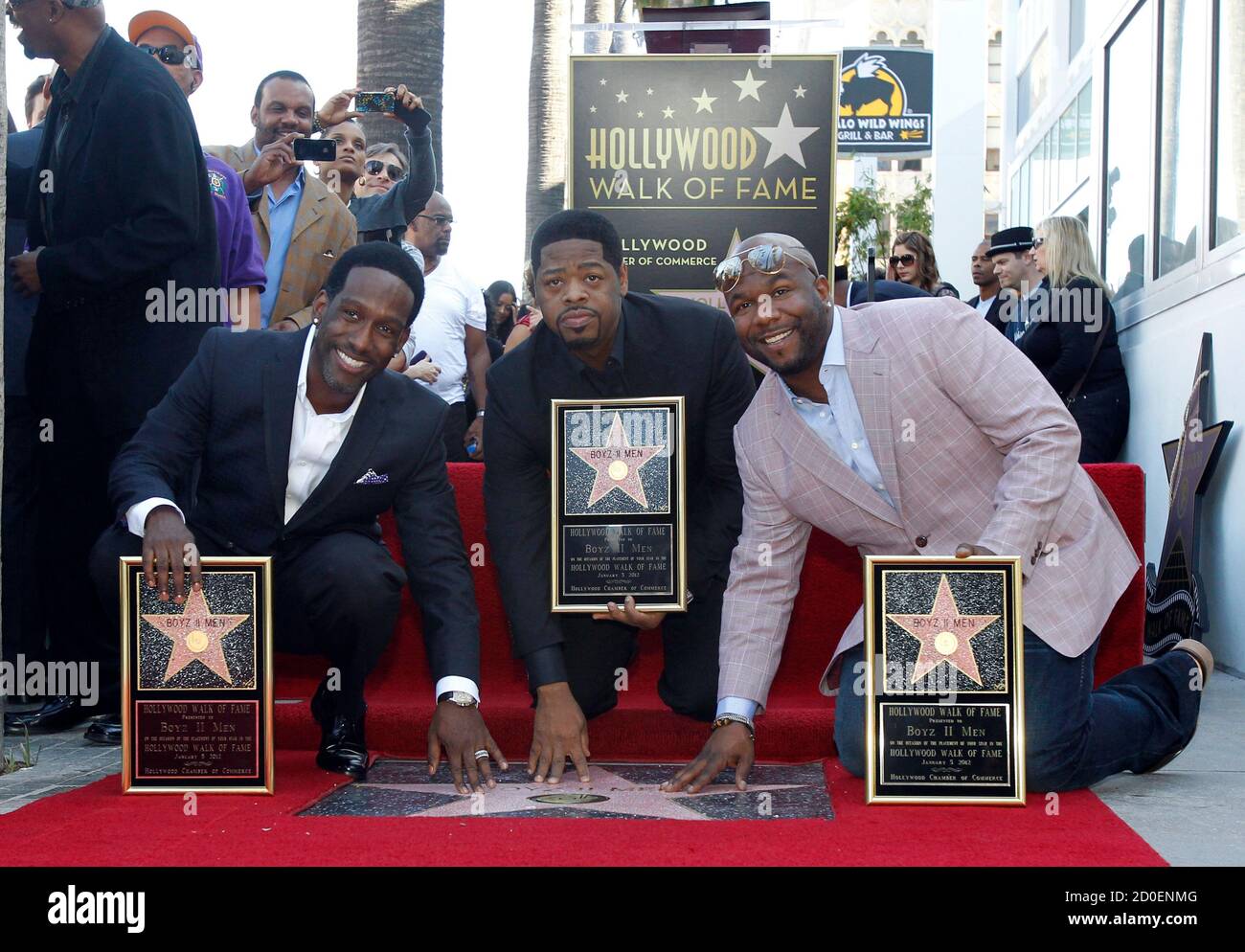 Boyz ii men wanya morris nathan morris shawn stockman hi-res stock ...