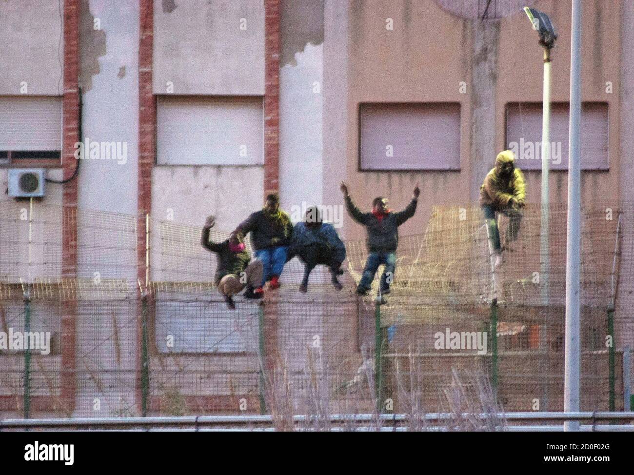 Melilla border fence High Resolution Stock Photography and Images - Alamy